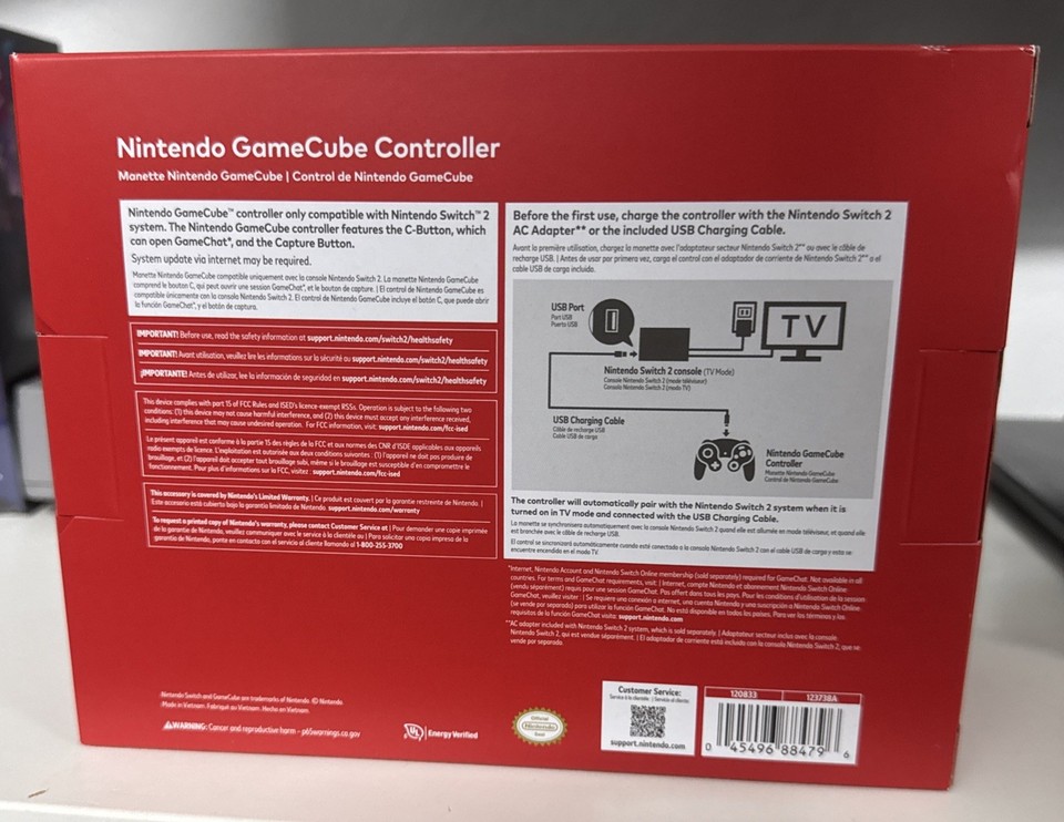 Nintendo Switch 2 Exclusive GameCube Controller | eBay