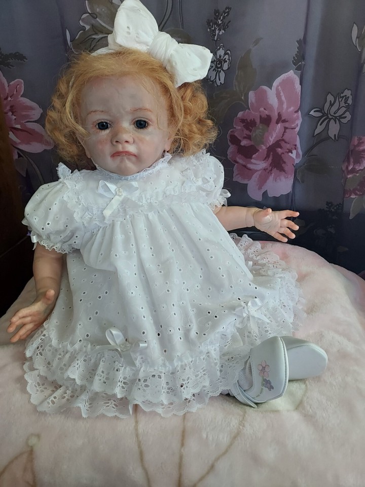 Reborn Toddler Baby Doll Frida By Karola Wegerich With COA Realistic | eBay