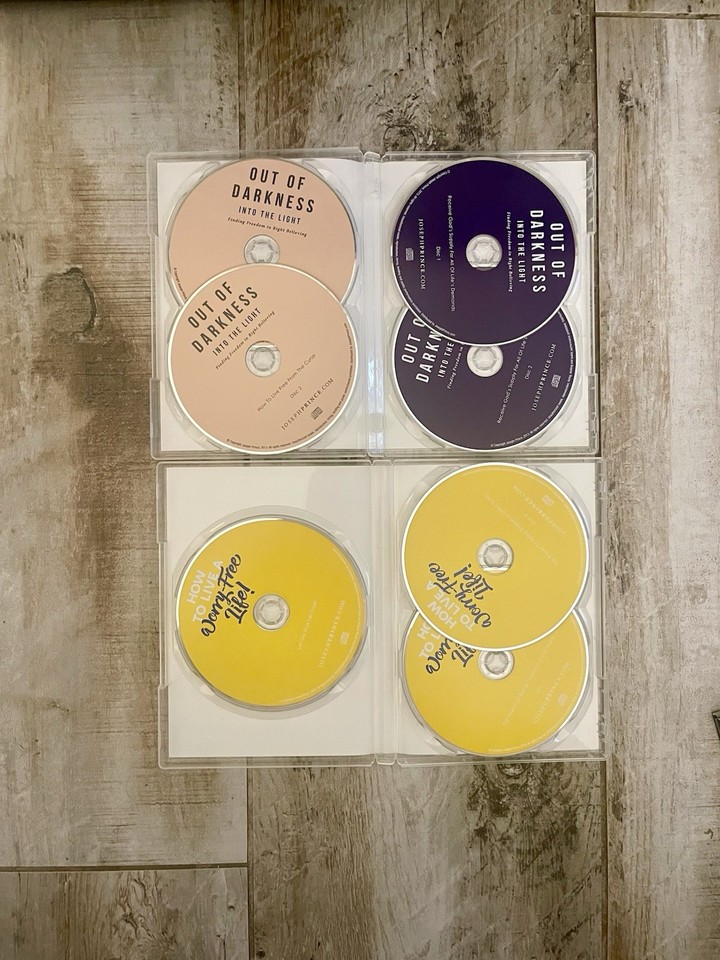 Joseph Prince Healing Ministry DVD & CD Video Sets Lot of 5 DVDs & CDs ...
