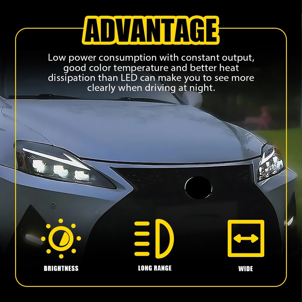 2 D4S Car Headlight Ballast Module For IS250 2014-2015 Lexus IS350 ...