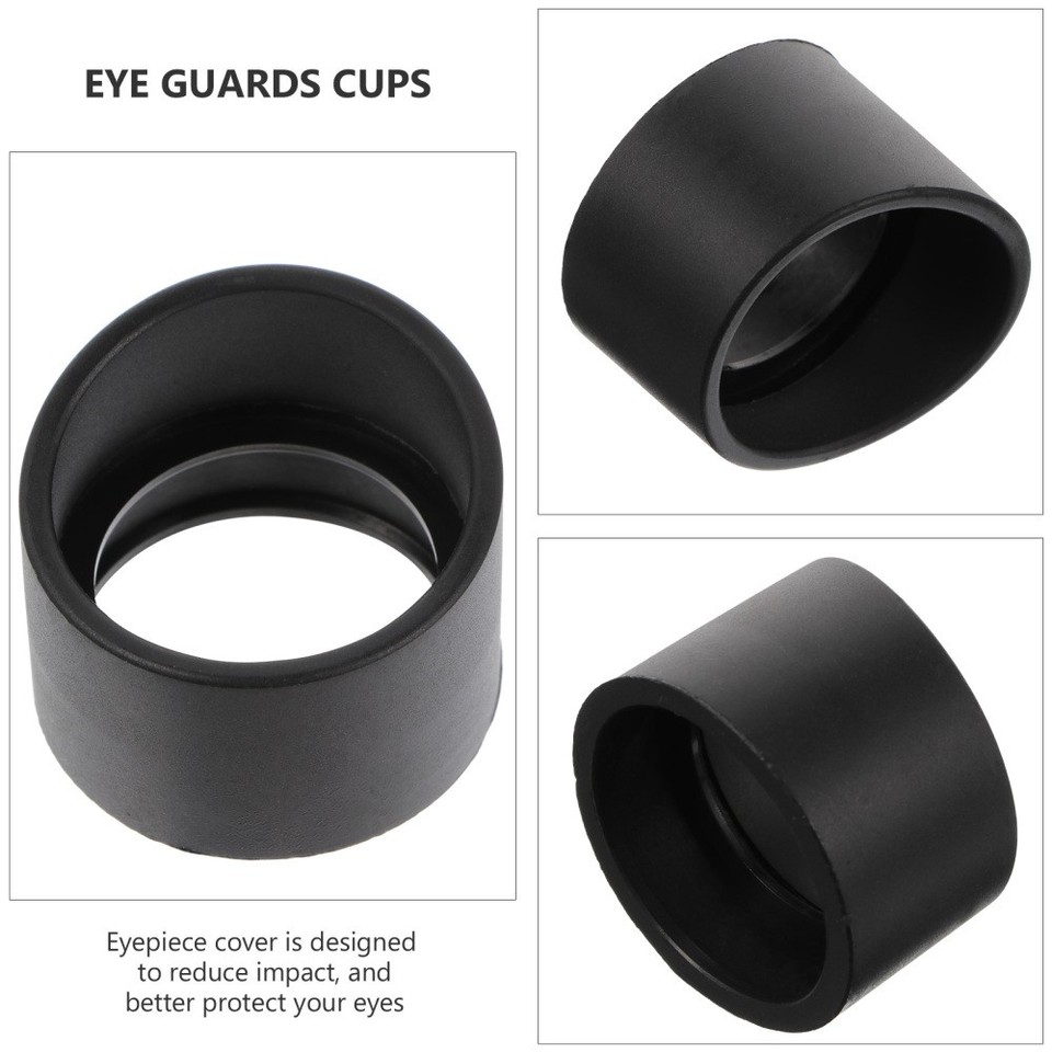 2 Pcs eyecup Eyepiece Guard for Microscope Stereo Microscope Supplies ...