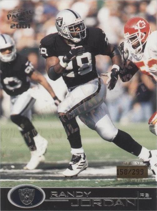 2001 Pacific - Randy Jordan #313 Retail Ltd /299 for sale online | eBay