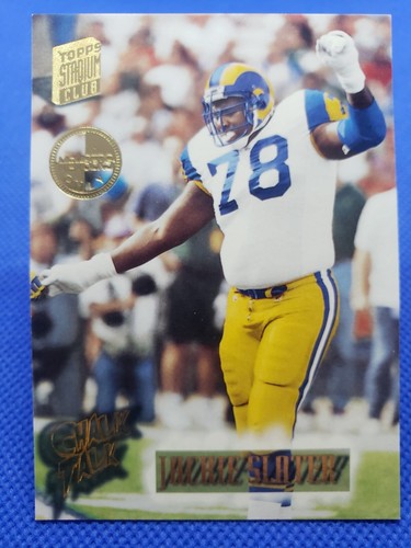 1994 Topps Stadium Club JACKIE SLATER Members Only card LOS ANGELES ...