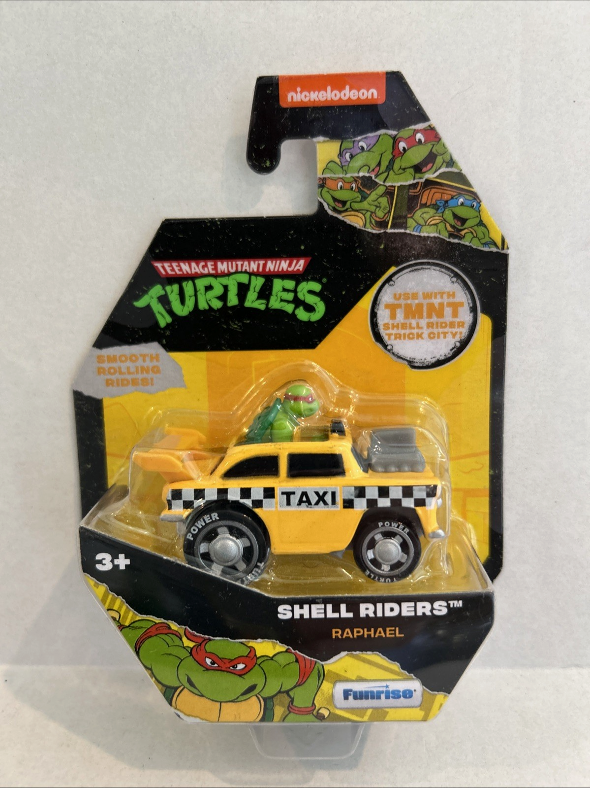 TEENAGE MUTANT NINJA TURTLES TMNT DIE-CAST SHELL RIDERS SET of 4 NEW IN ...