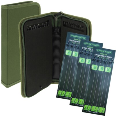 CARP RIG WALLET HAIR RIG SYSTEM AND 20 PINS + 18 HAIR RIGS | eBay UK