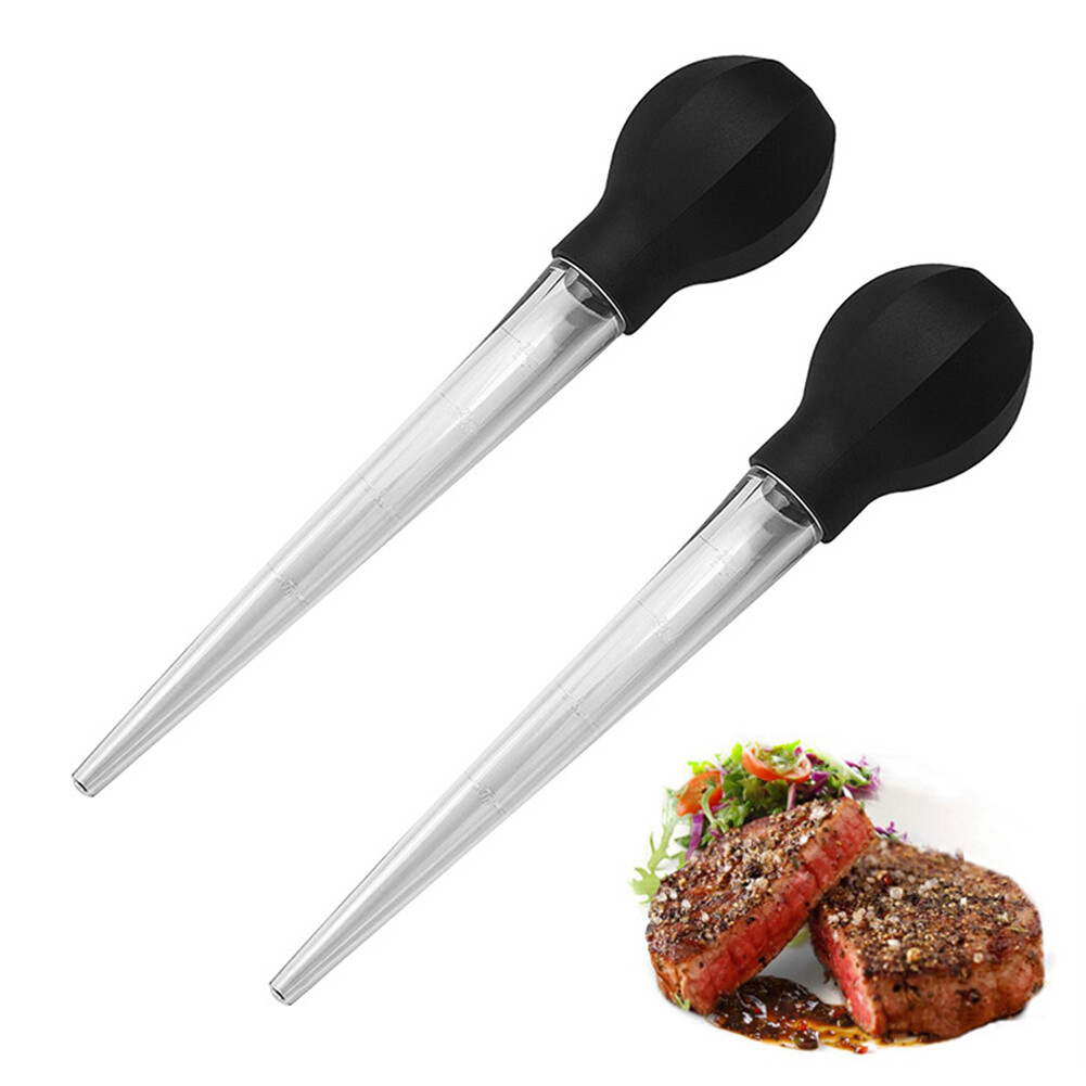 For Cooking Home Kitchen Turkey Baster With Cleaning Brush Powerful | eBay