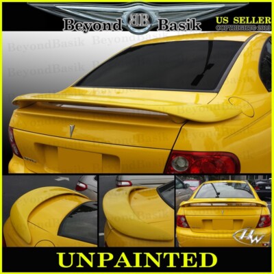 For 2004 2005 2006 Pontiac GTO Factory Style Spoiler Trunk Wing W/LED ...