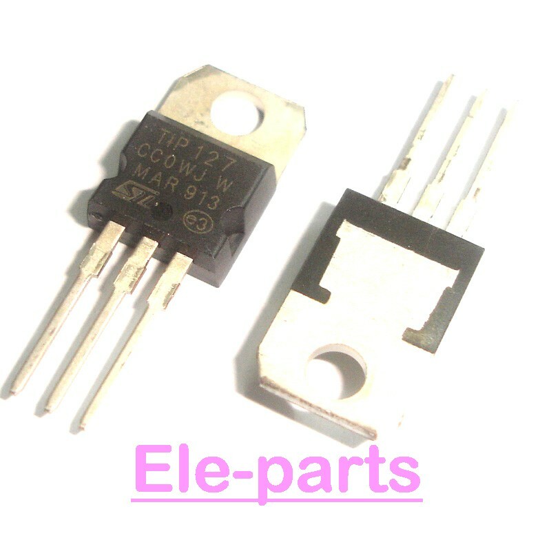 50 PCS TIP127 TO-220 PNP Darlington Power Transistors Chip | eBay