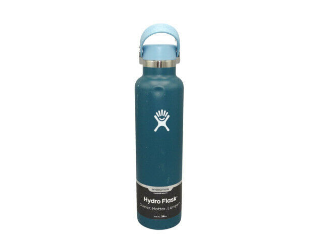 Hydro Flask 24 Oz Standard Mouth Vaccum Insulated Water Bottle - Jade ...