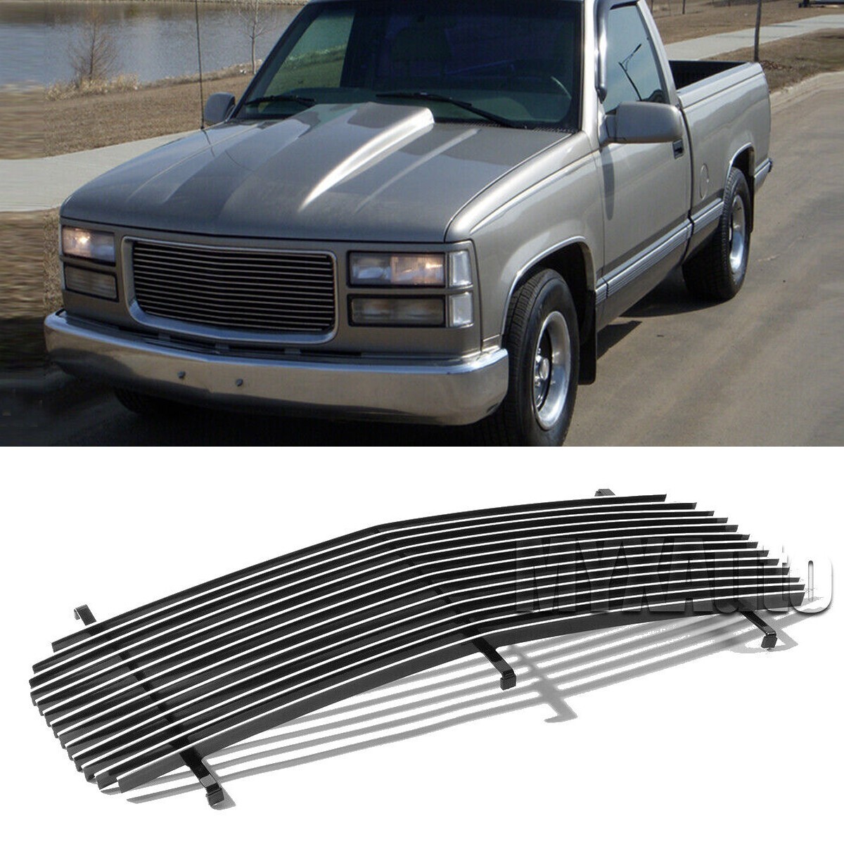 Fits 1994-1999 GMC Sierra C1500 2500 Pickup/Suburban /Yukon Billet ...