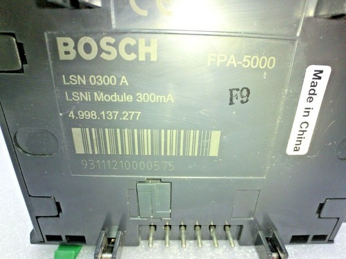 Bosch LSN 0300A LSNi Module 300mA,FPA-5000 4.998.137.272,Used,CN&95521 ...