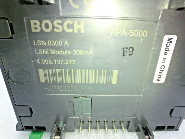 Bosch LSN 0300a LSNi Module 300ma Fpa-5000 4.998.137.272 CN for sale ...