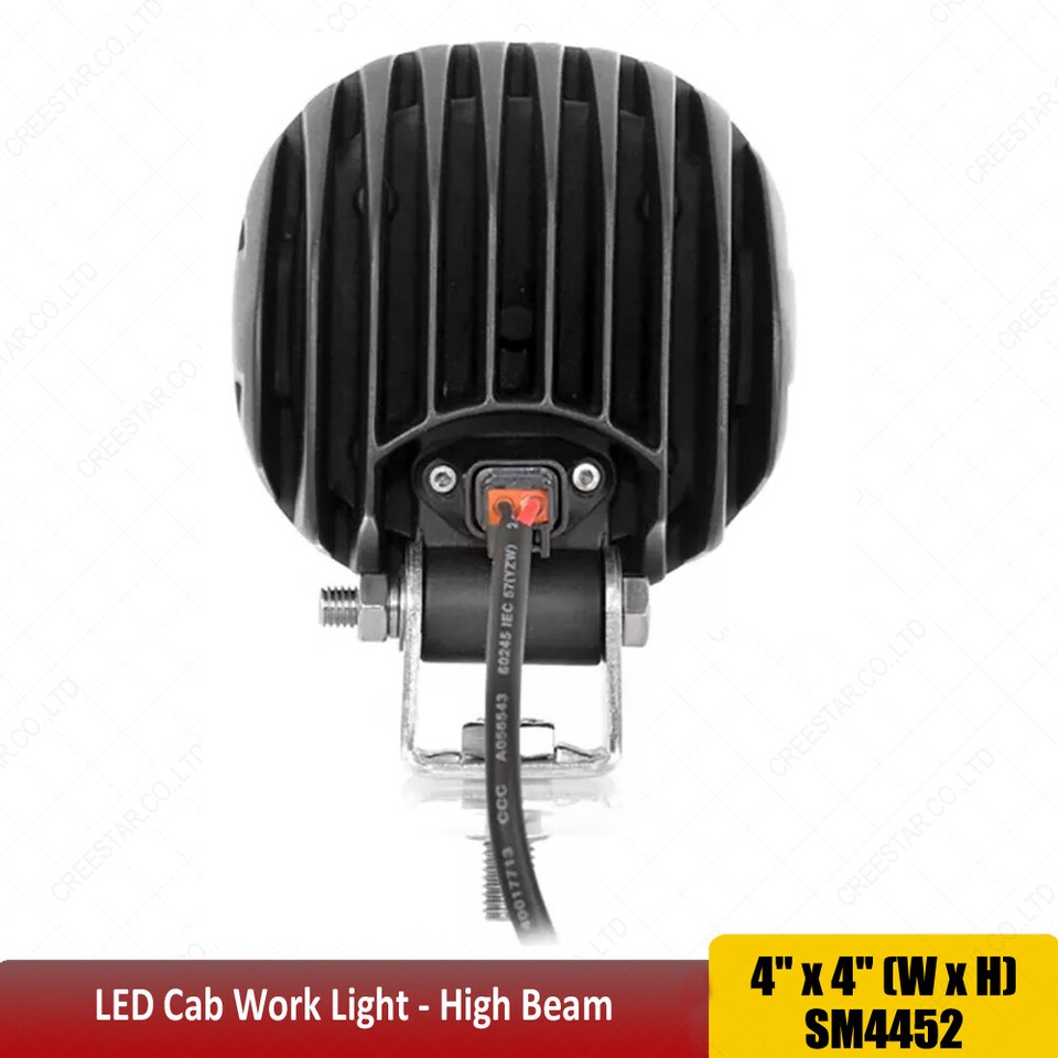 AT323301 45W Flood Beam LED Work Light For John Deere Backhoe Loaders+ ...