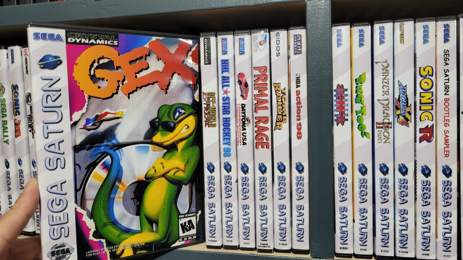 Custom Sega Saturn game case & artwork for 1-disc NTSC games. No Game ...