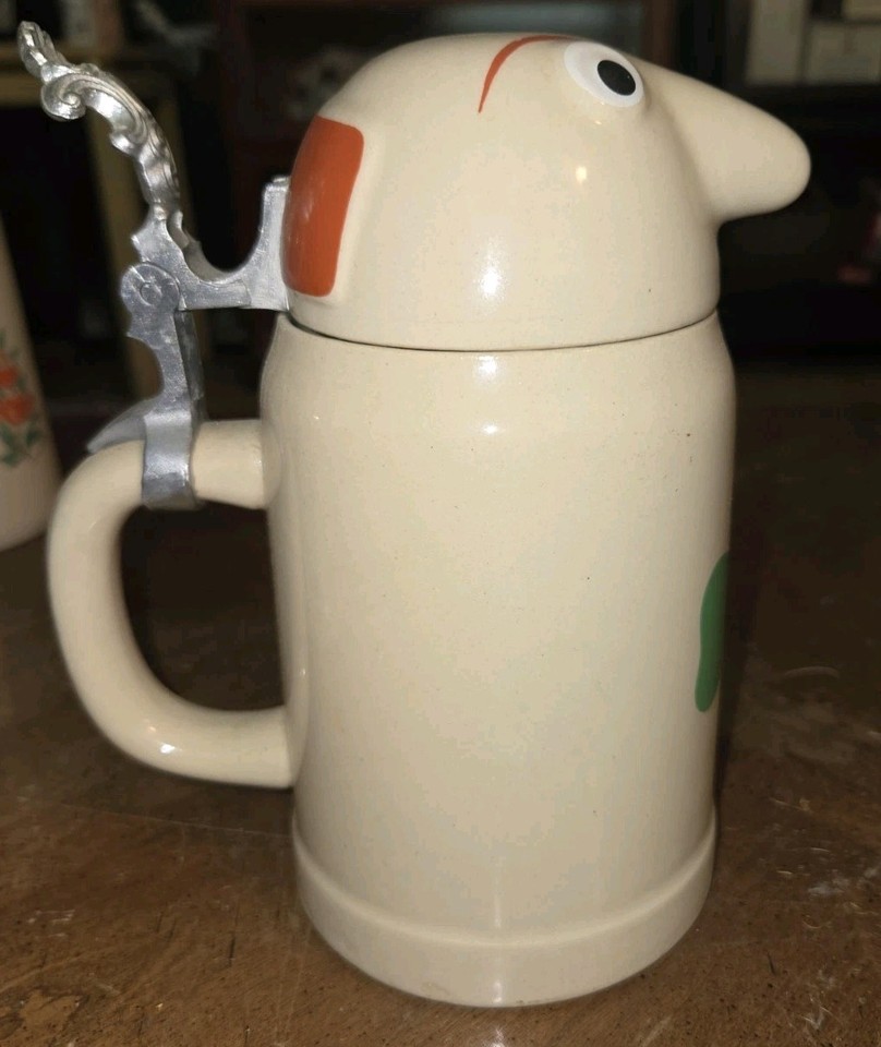 VTG Schultz & Dooley Utica Club Lidded Shamrock Beer Stein WEBCO ...