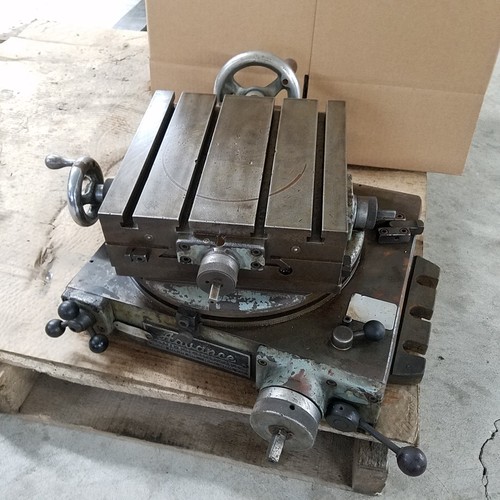 Advance Cross-Slide Rotary Table, 11" x 11" Table - USED | eBay