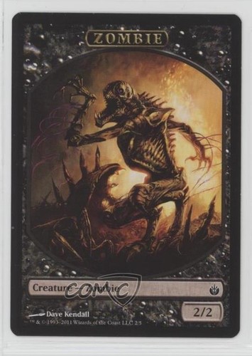 Zombie (Token) Magic: the Gathering Mirrodin Besieged s #T2 | eBay