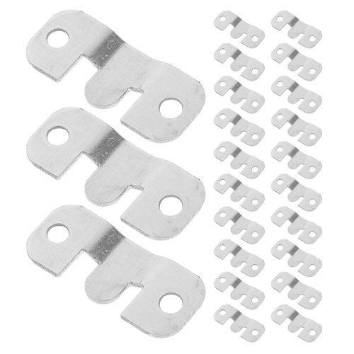 24pcs Z Clip Hanger: Stainless Steel Frame Hangers - Back Mounting ...