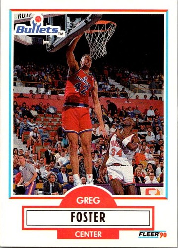 1990-91 Fleer Update #U-99 Greg Foster | eBay