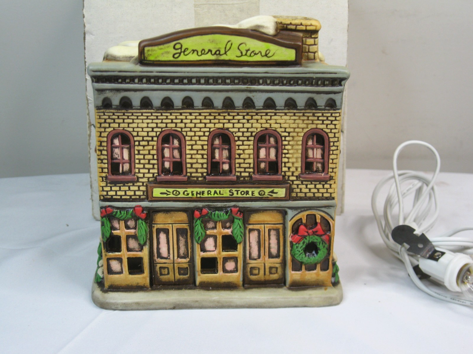Lefton Colonial Village 1986 General Store | eBay