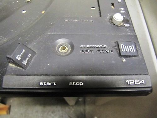 DUAL 1264 Turntable CHASSIS with Trim 2 Speed belt drive FOR PARTS ...