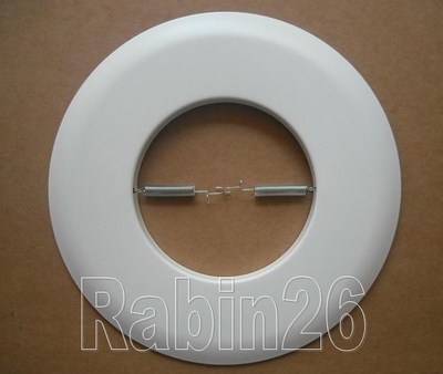 6" INCH RECESSED CAN LIGHT OPEN 301P METAL TRIM RING R30 PAR30 WHITE | eBay