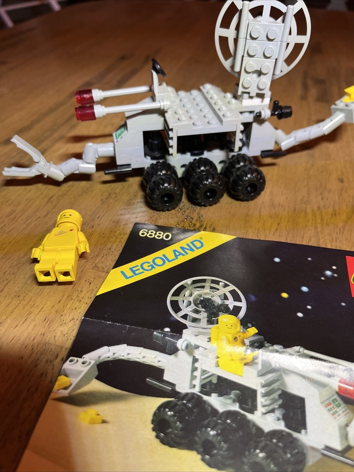 Vintage Lego Space Set 6880 Surface Explorer 100% Complete with ...