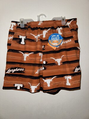 NWT Columbia PFG Texas Longhorns Shorts Mens Large Burnt Orange NCAA ...