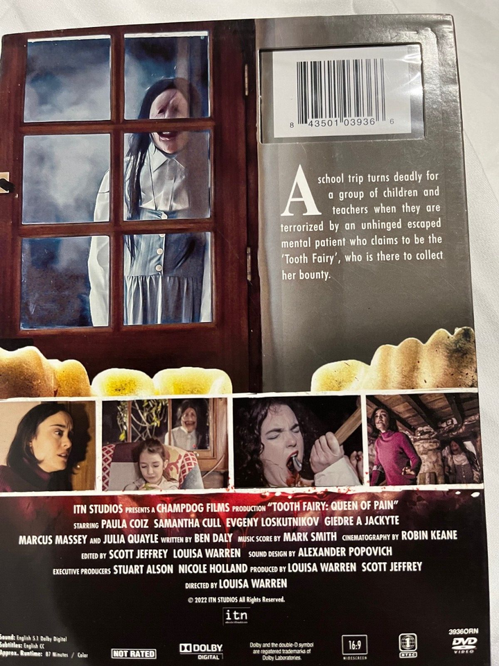 NEW Tooth Fairy: Queen of Pain [DVD] Horror Movie Film 843501039366 | eBay