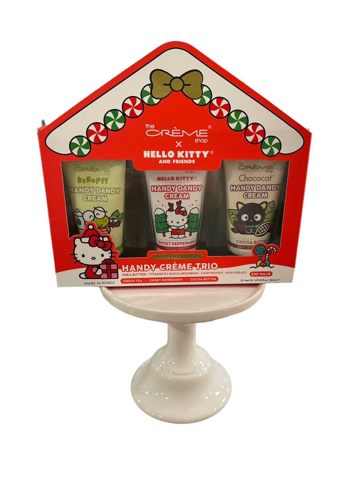 The Creme Shop x Hello Kitty & Friends Handy Creme Trio Limited Edition ...