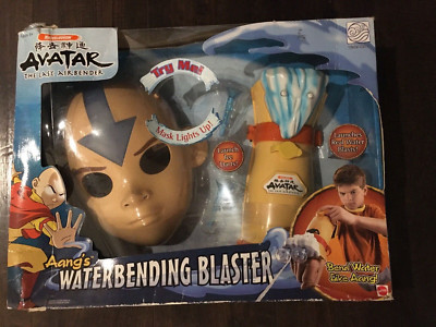 Avatar Aang Last Airbender Waterbending Blaster Mask Set Cosplay Mattel 2006 | eBay