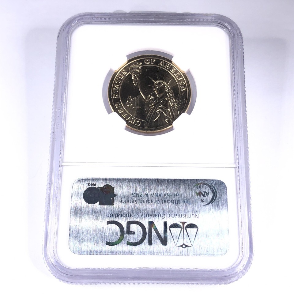 2007-D James Madison $1 NGC Brilliant Unc 4th President Combined ...