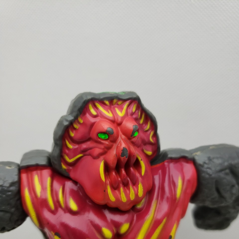 Vintage 1986 Inhumanoids Magnokor Lava Rock Monster Action Figure 7.5 ...