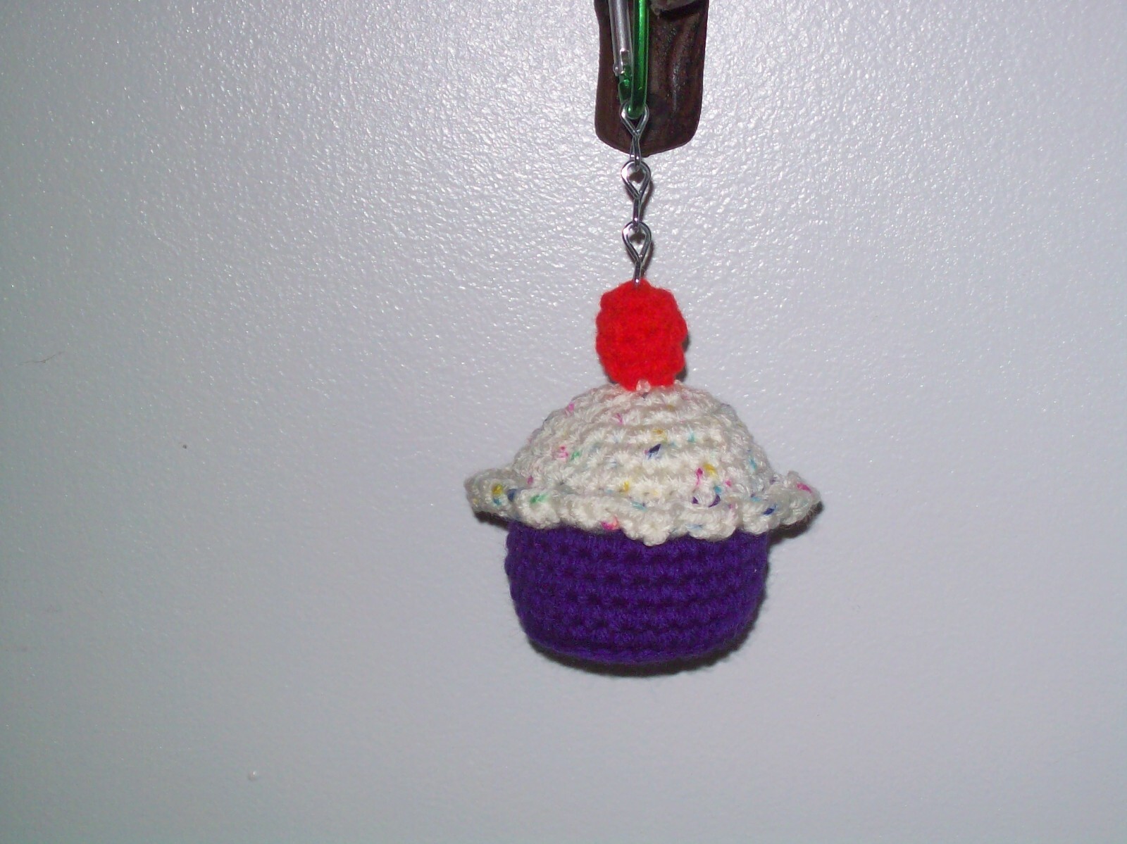 Adorable crochet Cupcake Keychain bag fob toy animal handmade | eBay