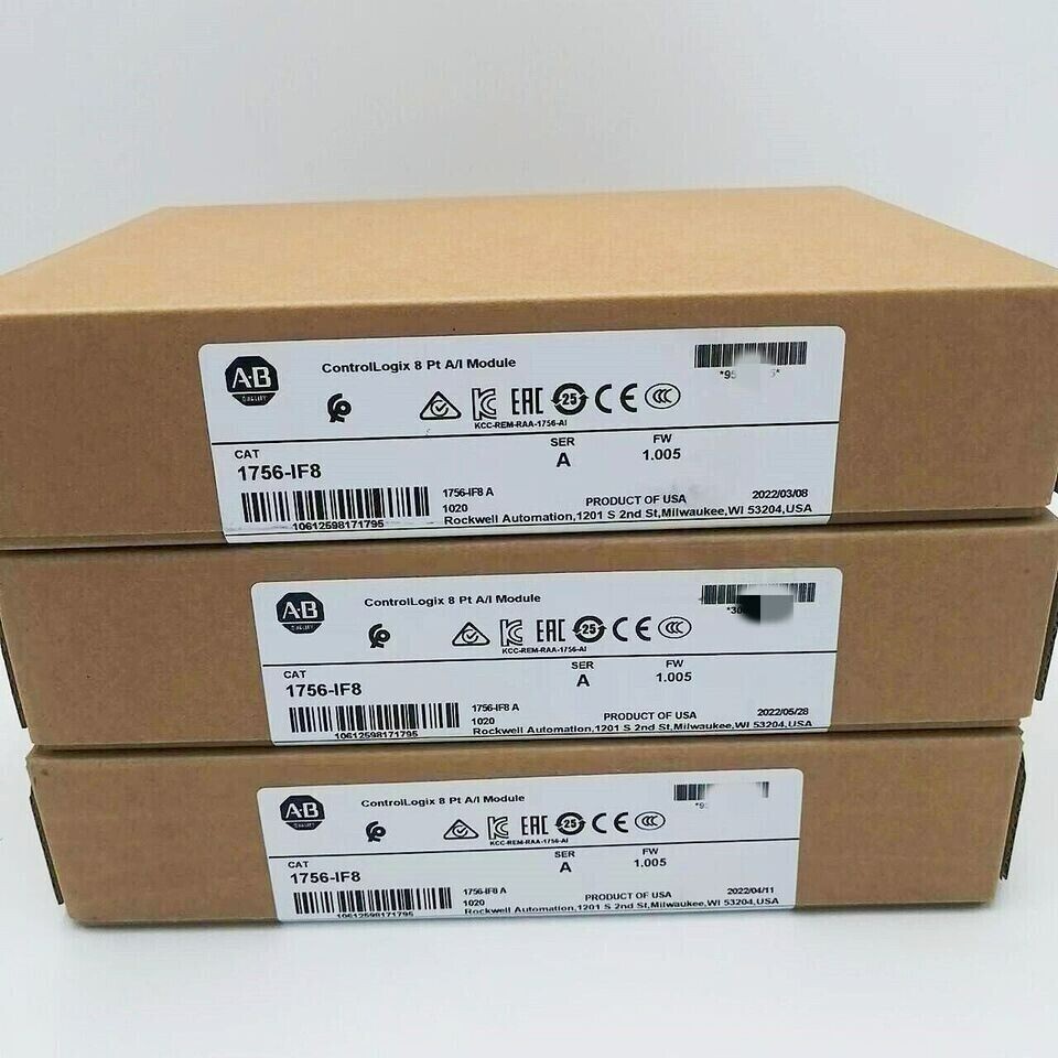 New Allen-Bradley 1756-IF8 SER A ControlLogix Point A/I Module 1756IF8 ...