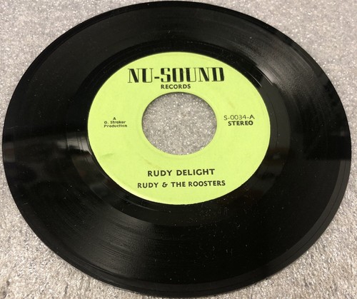 Rudy & The Roosters Calypso 45 Delight Nu-Sound Étiquette #34 VG ...