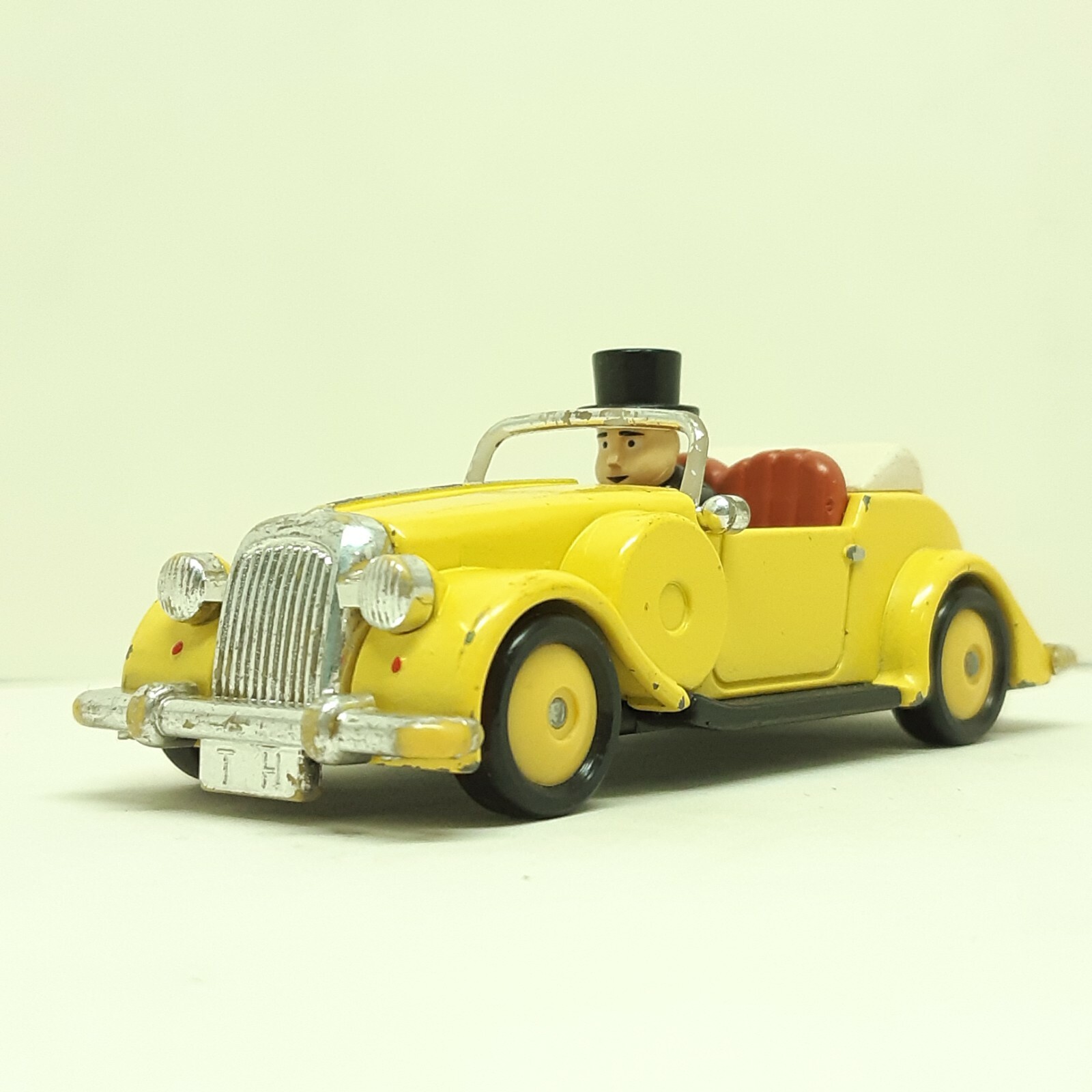 Sir TopHam Hat Yellow Car Die-cast TECS Thomas The Tank Engine Series ...