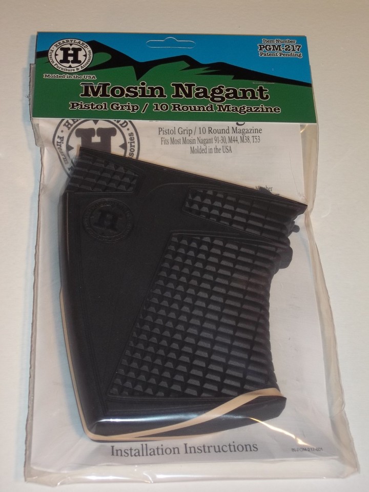 Mosin Nagant 10 Round Magazine Extension / Grip, Easy Installation ...