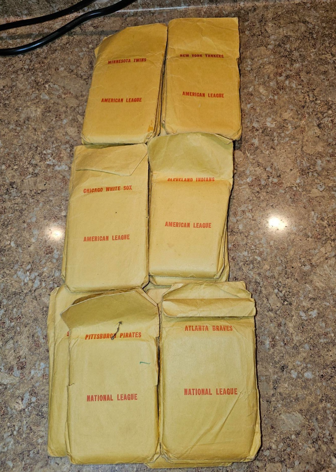 APBA Baseball Game Cards ~ 1968 Season ~ 19 Teams ~ 380 Player Cards | eBay