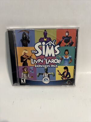 THE SIMS - Livin' Large Expansion Pack W/ Code - PC CD ROM | eBay