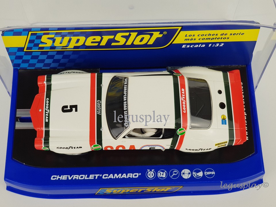 Slot Car Scalextric Superslot H3534 Chevrolet Camaro #5 F.Gardner Trans ...