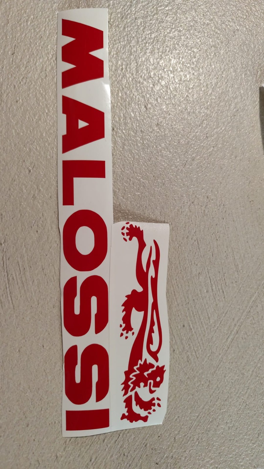 Adhesive Vintage Malossi Sticker Auto Motorcycle Helmet Decals Vinyl ...