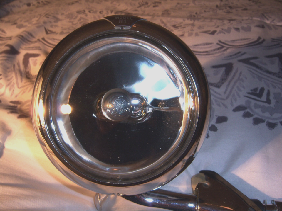 Vintage GE Unity Model H1 Spotlight Search Light Car NICE Beautiful ...