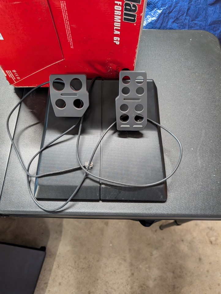 Logitech WingMan Formula Force GP USB Force Feedback Steering Wheel ...