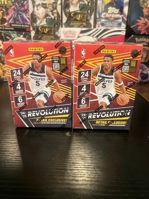 2024/25 Panini Revolution Basketball NBA Sealed Blaster Box Lot Of 4x ...