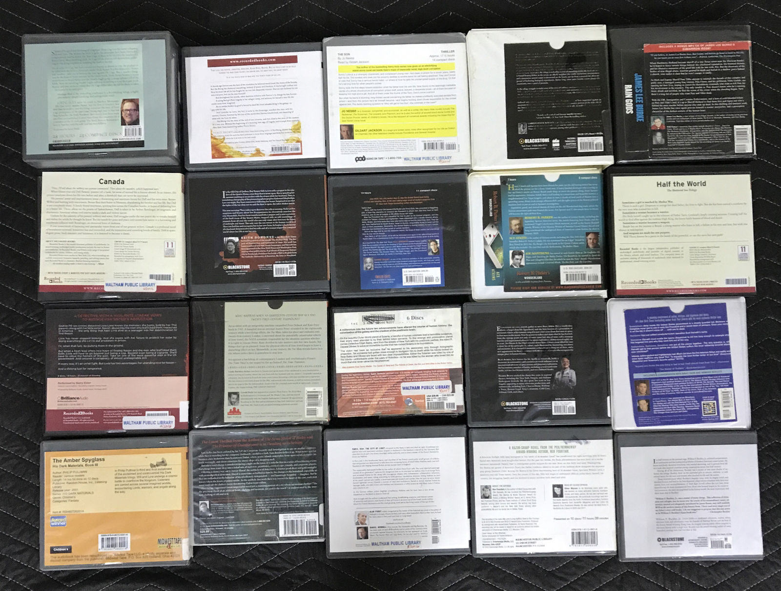 Lot Of 20 Audiobooks CDs Assorted | eBay