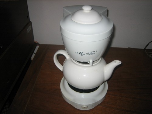 Mrs. Tea by Mr. Coffee tea maker with ceramic teapot. | eBay
