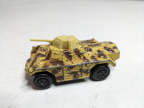 1973 Matchbox Weasel Tank Desert Camo 1:64 Diecast Metal Military Toy ...