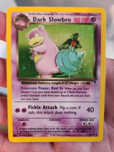 [NM] Pokémon TCG Dark Slowbro Legendary Collection 8/110 Holo Rare | eBay