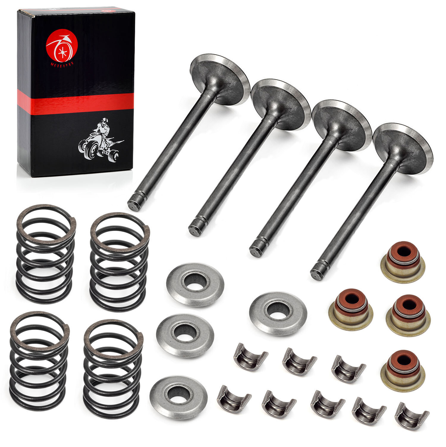 Engine Rebuild Kit Piston Gasket Valve For EZGO Golf Cart Robin 350cc ...